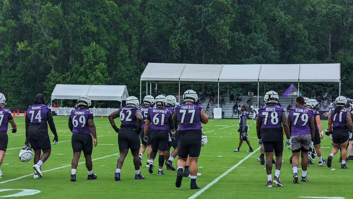 Ravens Training Camp day 2