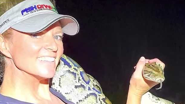 Huntress aims to educate Floridians on pythons' ecosystem impact