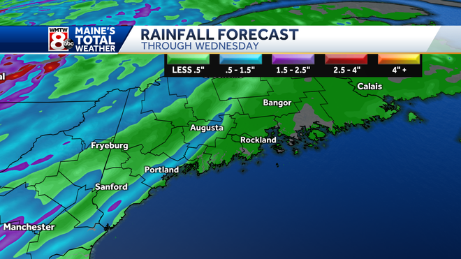 Dense morning fog for Maine before storms later Tuesday