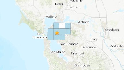 2.6 earthquake shakes Berkeley on Tuesday, USGS says