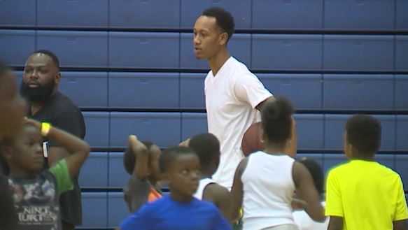 Tim Quarterman holds annual Basketball Camp at Johnson High School