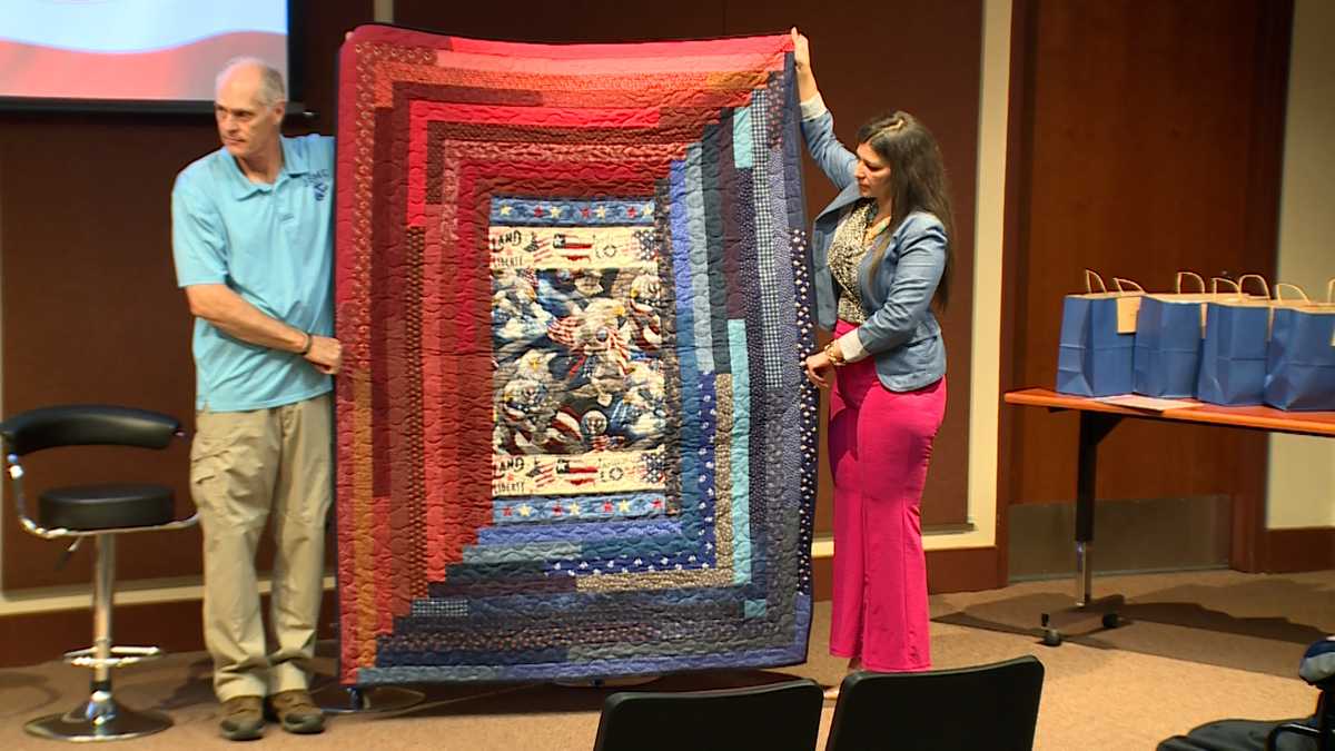 Local Veterans honored in Quilts of Valor Ceremony