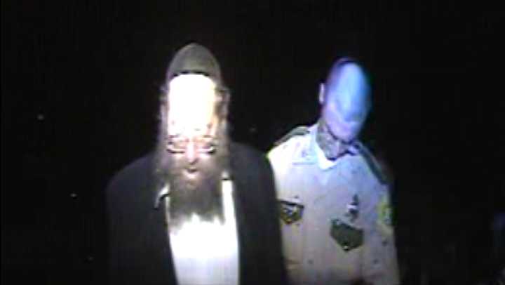 Raw: Dashcam video shows rabbi's traffic stop