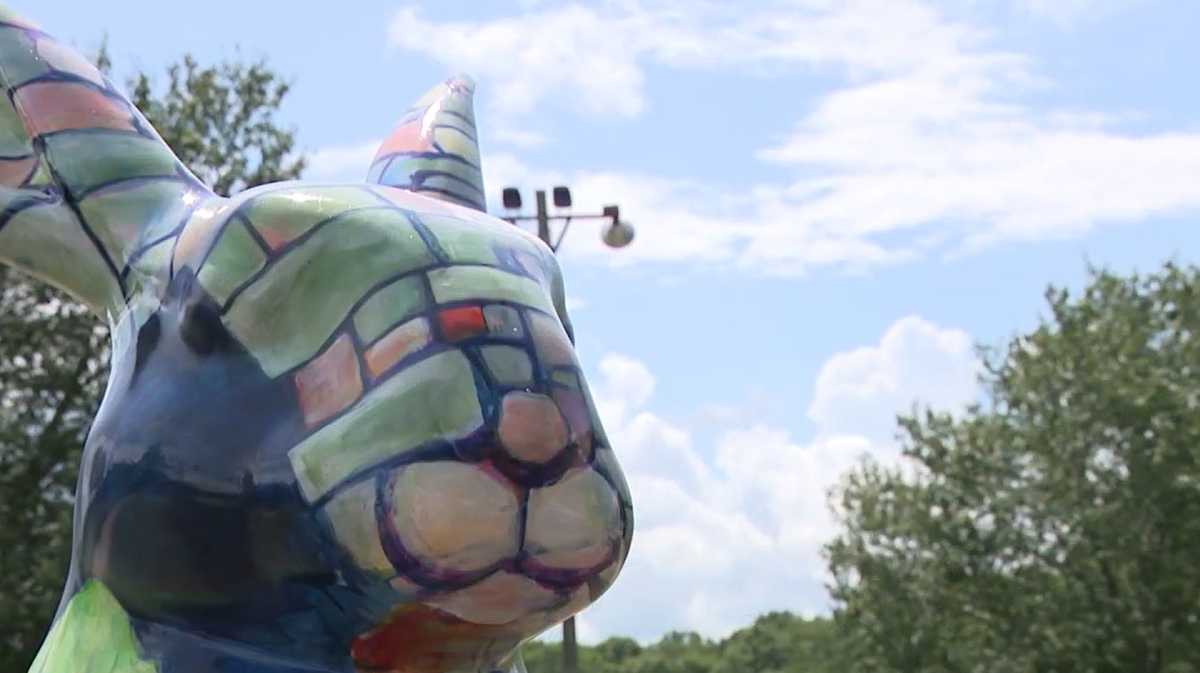 Artistic rabbits hop into Travelers Rest, telling the city's story ...