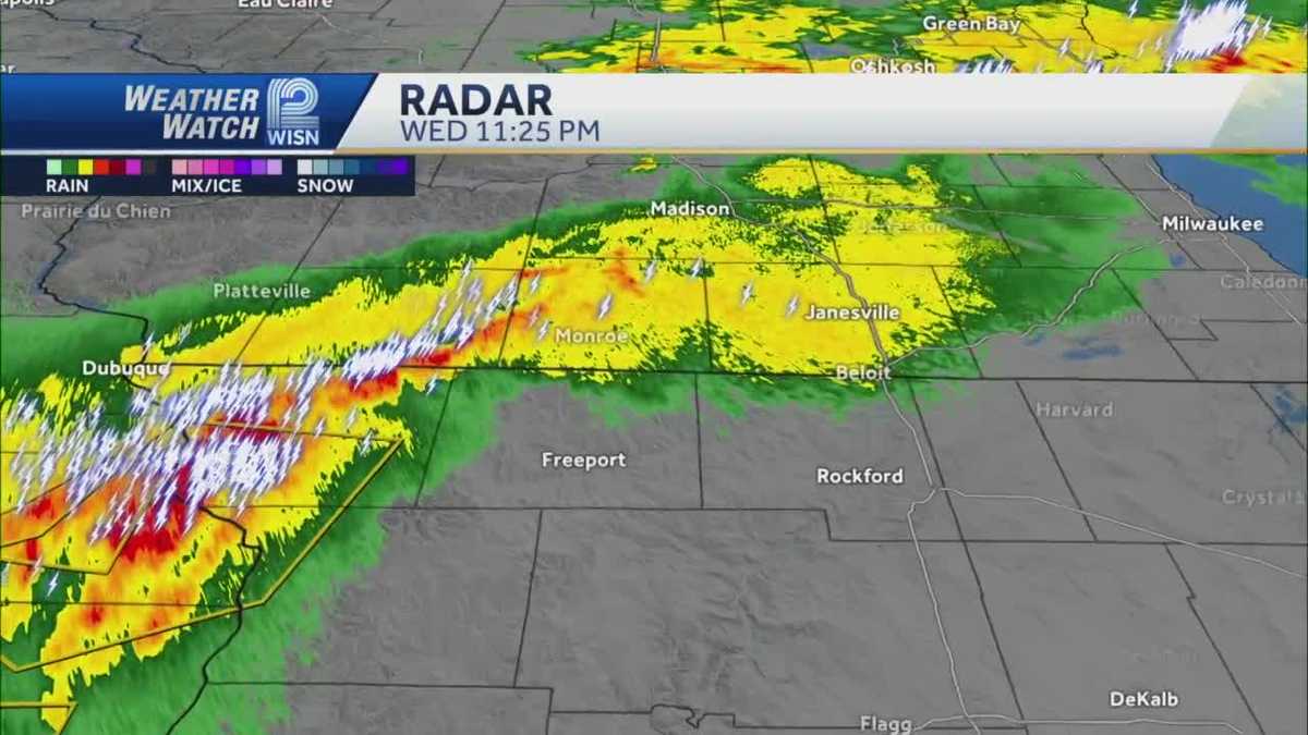Heavy rain possible overnight