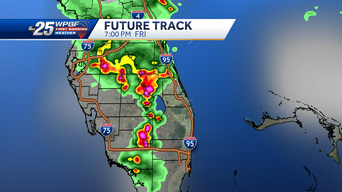 Florida weather: Strong inland storms possible Friday evening