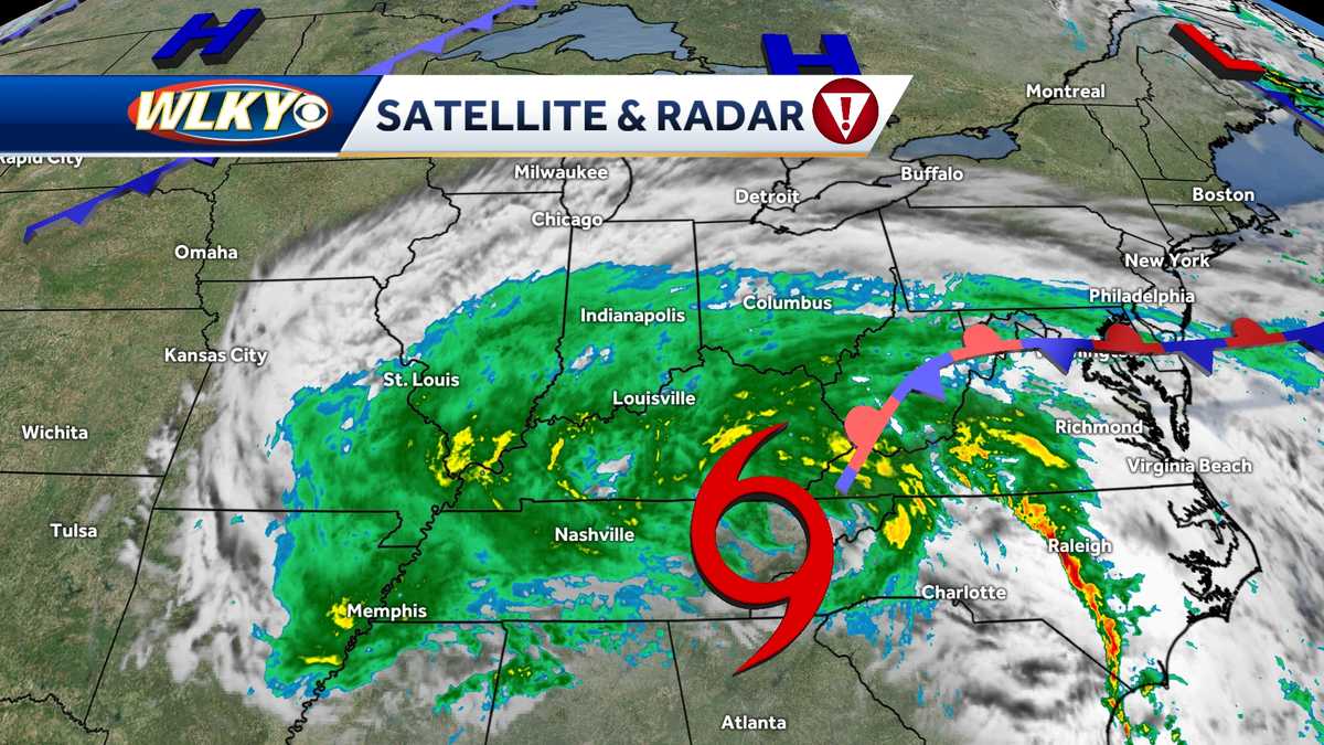 Hurricane Helene to bring heavy rain, strong winds to Louisville