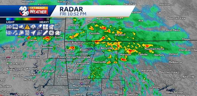 SEVERE NIGHT: Rain & Flash Flooding Possible