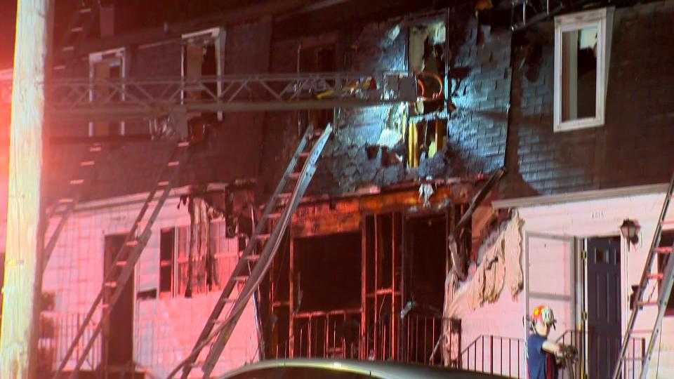 2-alarm Rosedale fire displaces 6 residents overnight