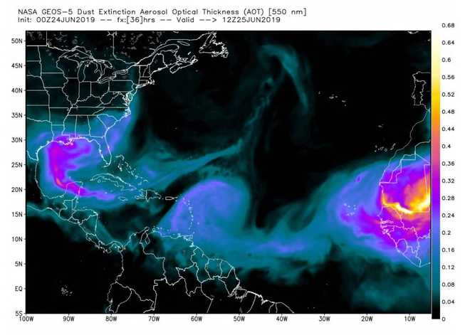Saharan dust brings hazy sky to Central Florida