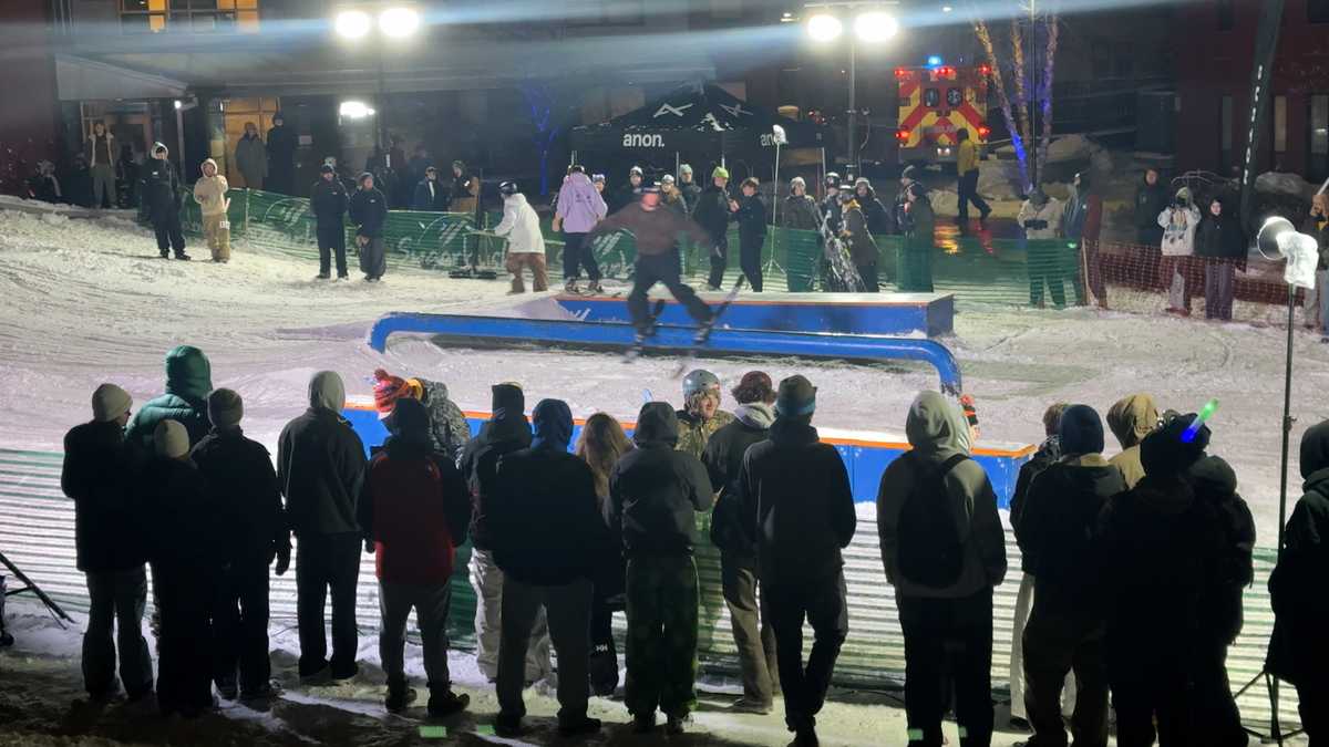 Champlain College partners with Burton for rail jam