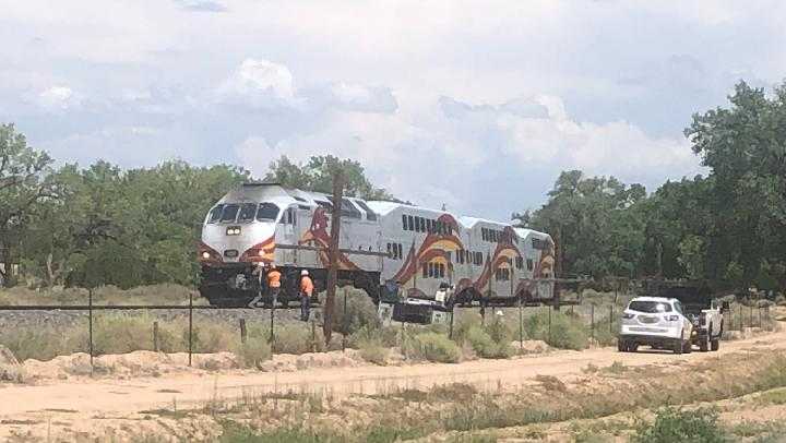 One adult and one child killed in crash involving Rail Runner train