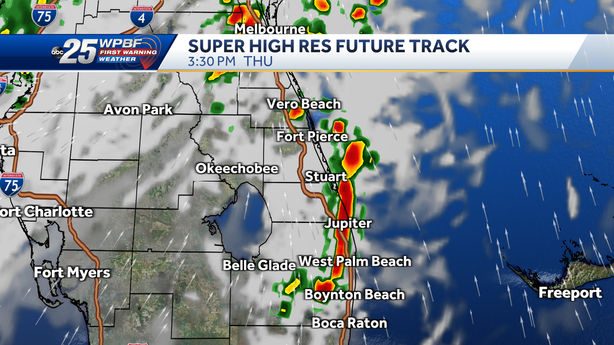 Florida weather: Strong, scattered storms possible