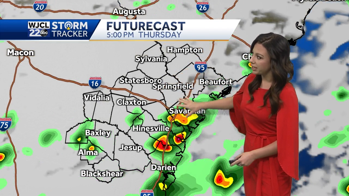 Savannah: Heavy rain, localized flooding possible this weekend