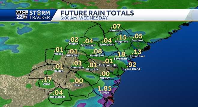 More afternoon and overnight showers to start the new week