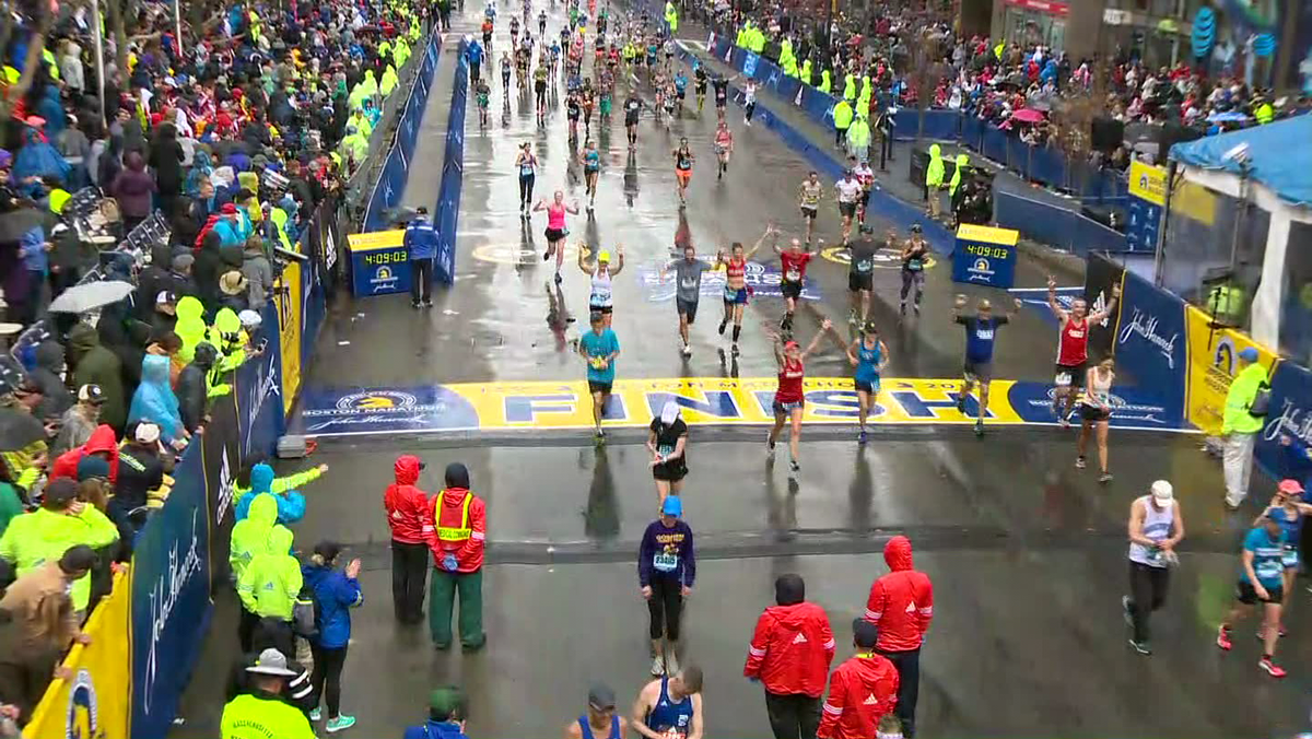 Another round of rain to drench Marathon runners