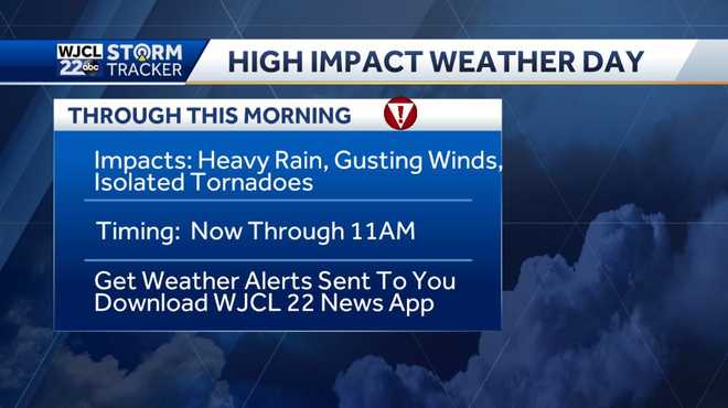 Tornado Watch until 11 am: Severe storms likely this morning