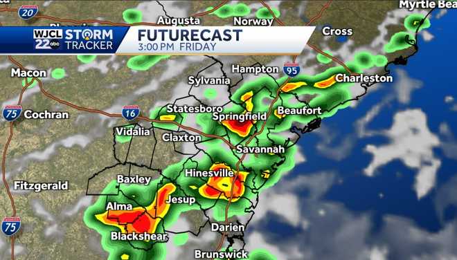 Impact Weather Day: More rain today with isolated strong storms