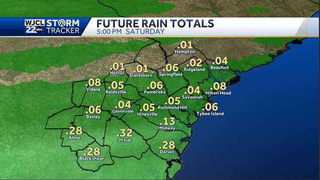 Rain chances and cooler weather are back this weekend