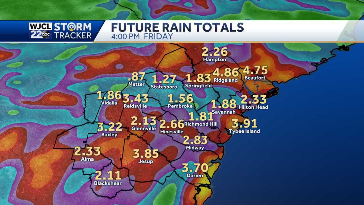Weather Blog: Thunderstorms, heavy rain possible through Friday