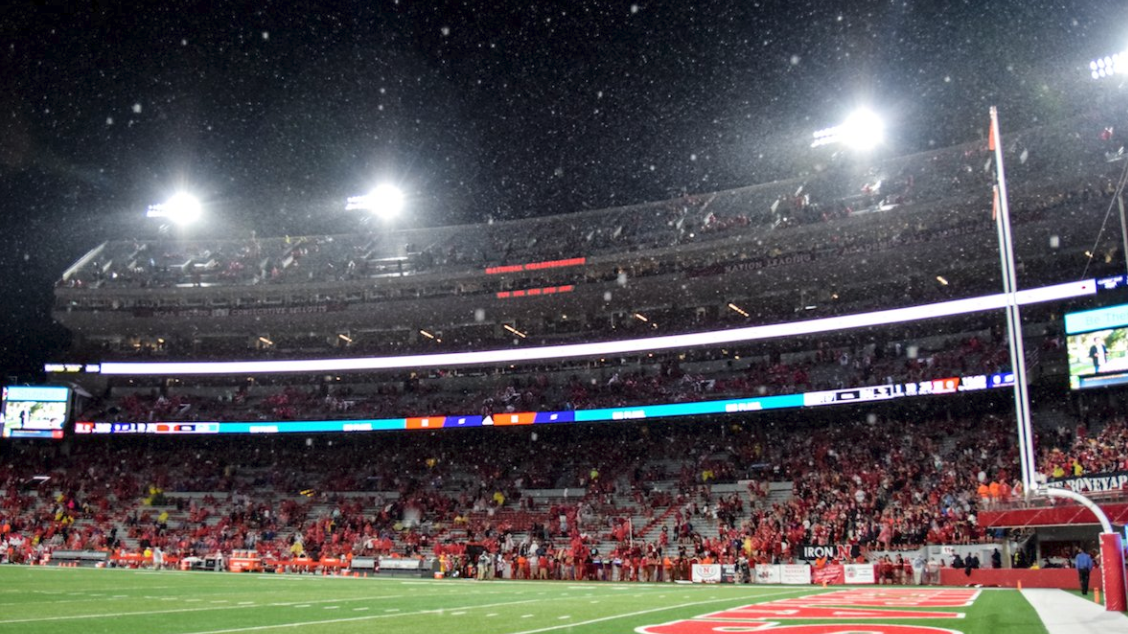 Photos: Nebraska-Akron game cancelled
