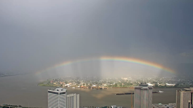 New Orleans forecast heat humidity storms Bayou Boogaloo