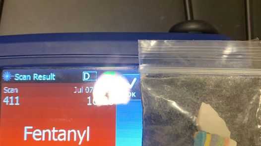 Rainbow-colored fentanyl seized by Monterey police