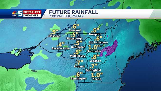 Winter storm watch issued in Vermont ahead of spring snowfall