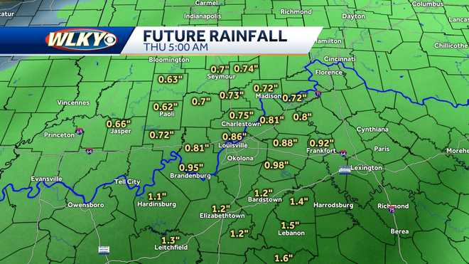 Weekly weather planner: A mild and active week for the Louisville area