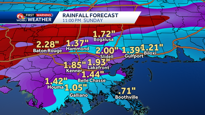 Greater rain chances ahead