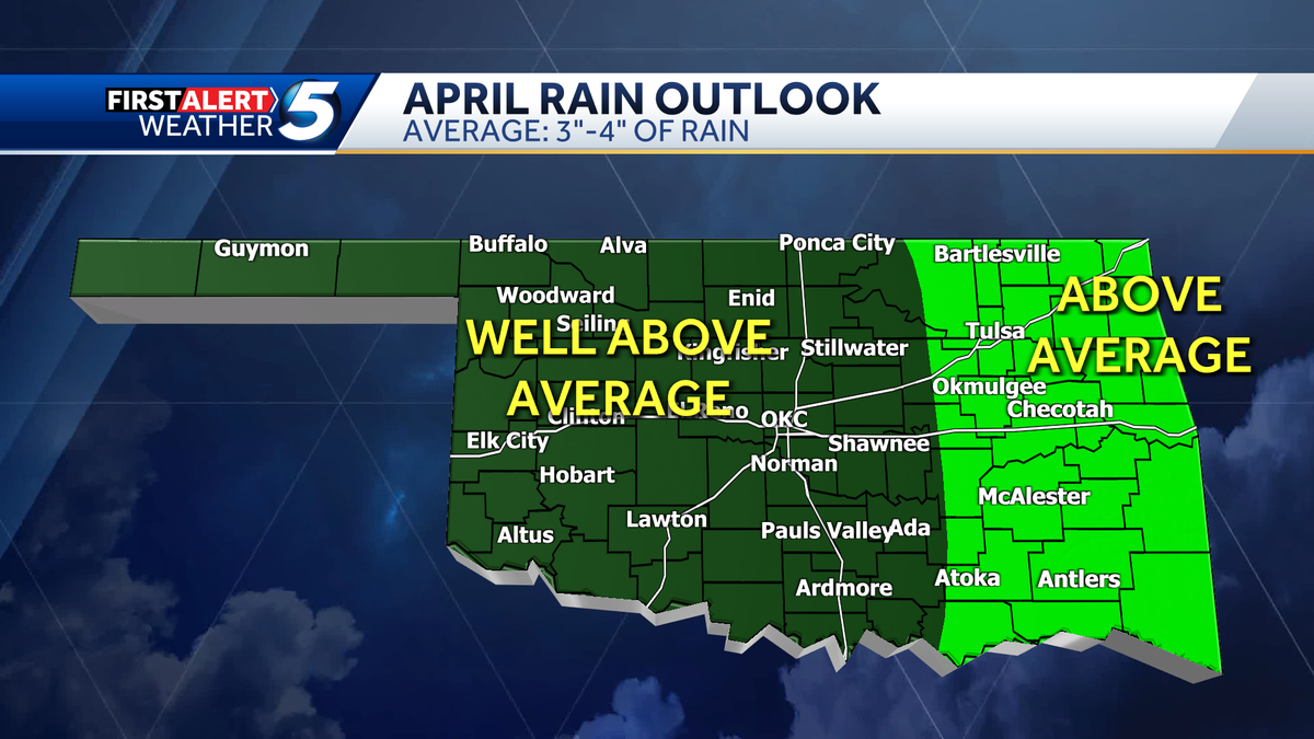 Oklahoma Spring Rain/Storm Outlook: Changes are coming