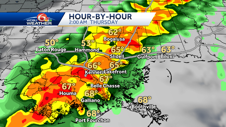 Rain and storms likely overnight, severe weather possible