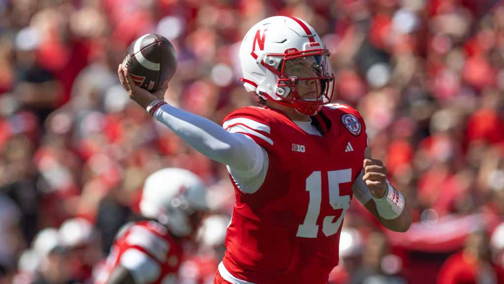 Nebraska Dylan Raiola Big Ten freshman of the week