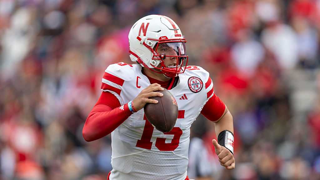 Nebraska QB Dylan Raiola on Dane Key touchdown