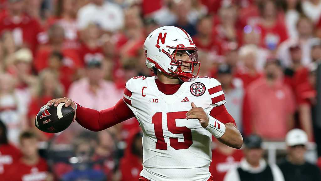 Nebraska quarterback Dylan Raiola says victory will help team to improve