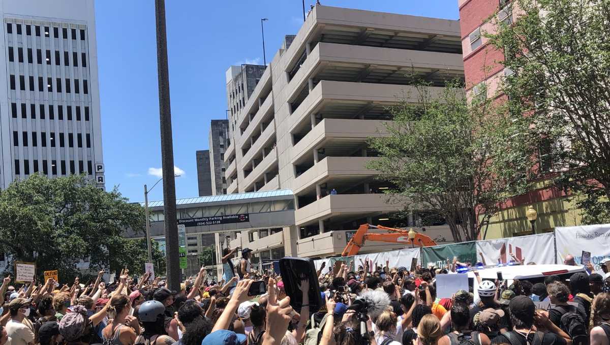 NOPD believes shooting near Duncan Plaza, protest not related; suspect ...