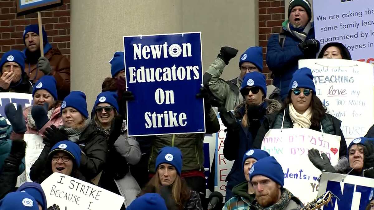 Second family joins legal fight to stop Newton teachers' strike