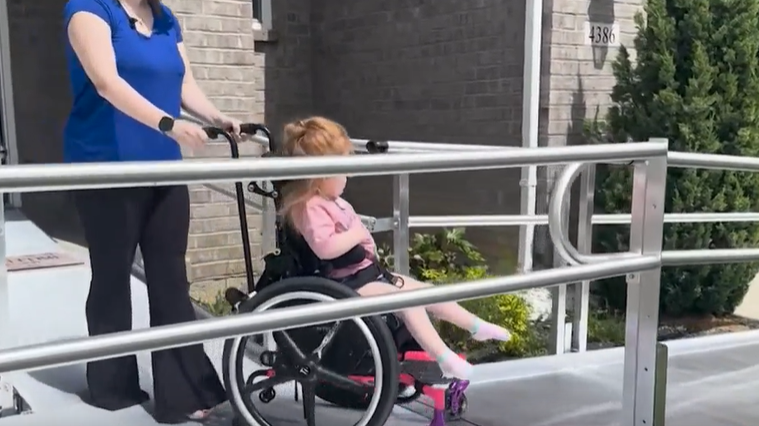 Operation Ramp It Up donates wheelchair ramp to 4-year-old with special ...