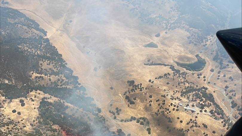 CAL Fire battling vegetation fire in South Monterey County, structures ...