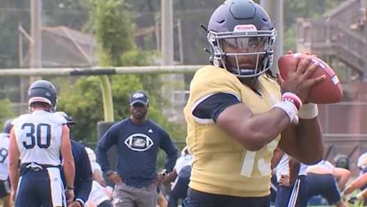 Georgia Southern true freshman Cam'Ron Ransom among those battling to ...