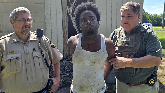 Georgia: Double murder suspect captured at abandoned farmhouse
