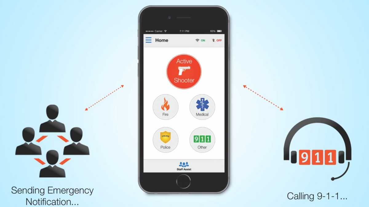 Virtual panic button adds new level of security to local school district
