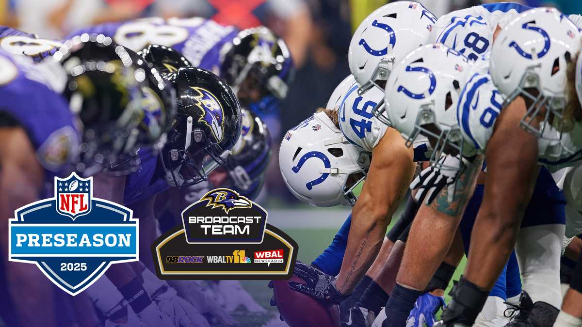 How to watch: Ravens first 2025 preseason game against the Colts