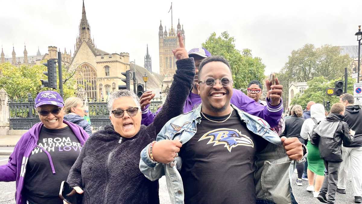 Baltimore Ravens travel to London to play Titans | Photos