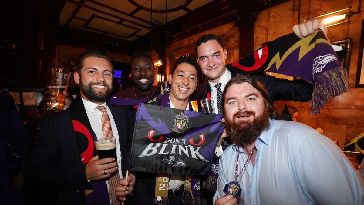 Baltimore Ravens travel to London to play Titans | Photos