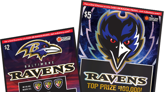 Maryland Lottery releases Ravens-themed scratch-offs