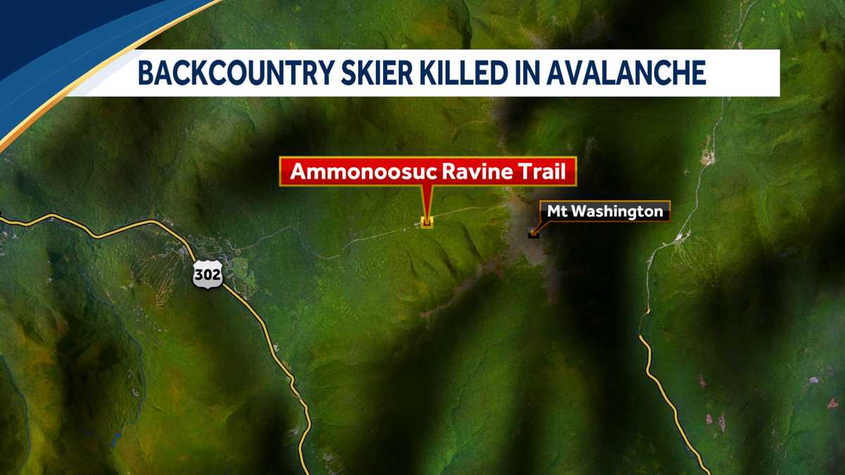Identity released for backcountry skier killed in NH avalanche