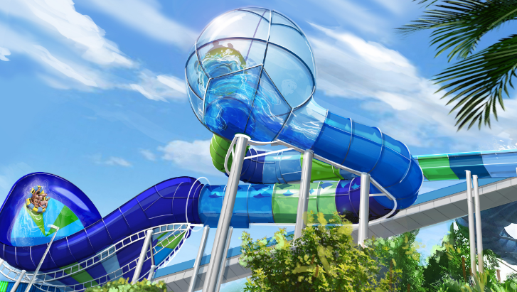 New family raft slide coming to Aquatica Orlando