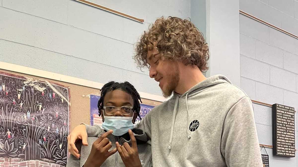 PHOTOS: Jack Harlow visits JCPS schools