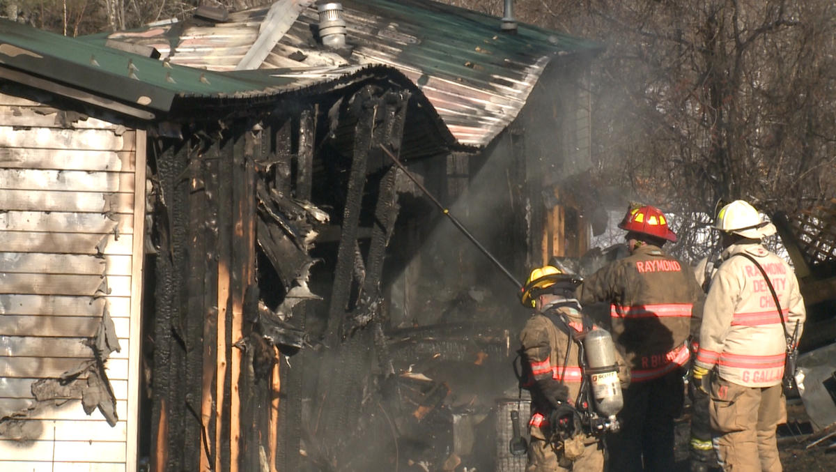 Raymond mobile home destroyed in gas dryer explosion